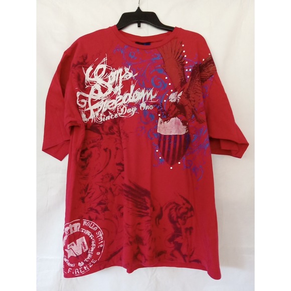 mecca | Shirts | Vintage Mecca Red T Shirt 20 Large Freedom | Poshmark